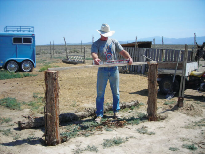 Easy DIY: How to Build a Hitching Post - Grit